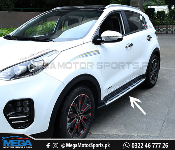 KIA Sportage New Style Side Steps Version 2 For 2019 2024 Mega Motor Sports
