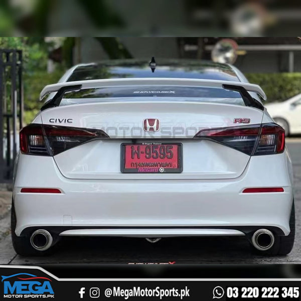 Honda Civic Trunk Mugen Spoiler 2022+ ABS Plastic – Mega Motor Sports
