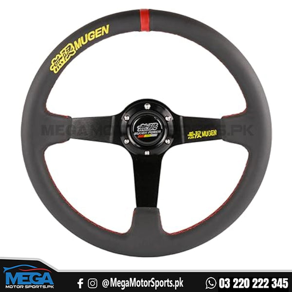 Mugen Style Steering Wheel – Mega Motor Sports