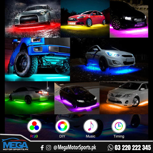 RGB Running Car Under Glow | Neon Lights Premium Quality – Mega Motor ...