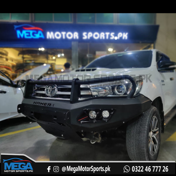 Toyota Revo Hamer Bumper Front V2 For 2016 - 2020 – Mega Motor Sports