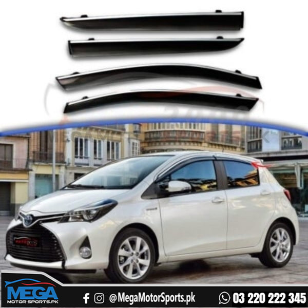 Toyota Vitz Sun Visor Air Press With Chrome 2014-2025 – Mega Motor Sports