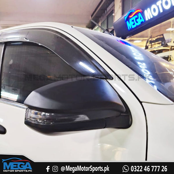 Toyota Fortuner Legender Style Matt Black Side Mirror Covers – Mega ...