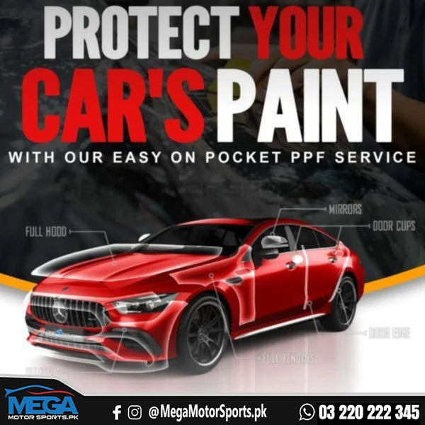 Silver Package PPF for SUV - Type TPH - 55 RF - Paint Protection Film ...