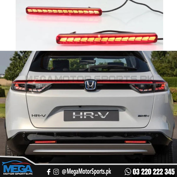 Honda HRV Rear Bumper DRL Led Light – Mega Motor Sports