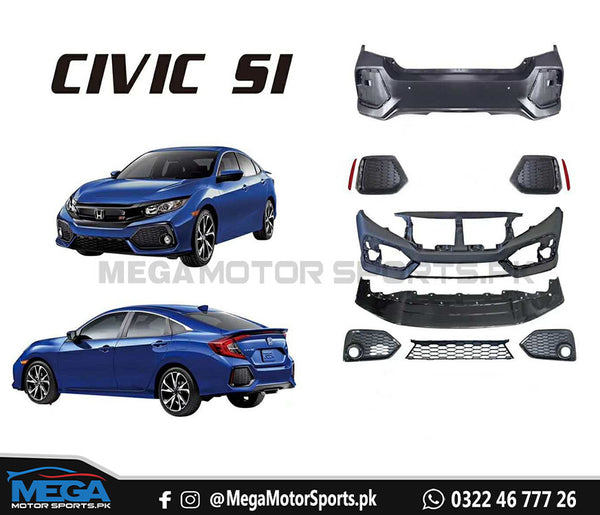 Honda Civic Si Body Kit | SI Bodykit For Models 2016 - 2021 – Mega ...