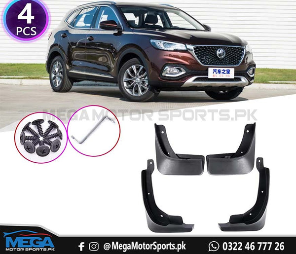 MG HS Front And Rear Mud Flaps - 4 Pcs - For 2020 2021 – Mega Motor Sports